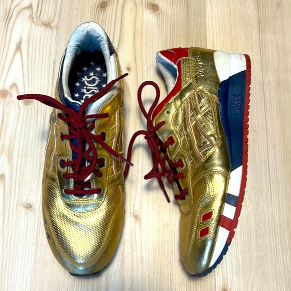 Asics | Shoes | Asics Gel Lyte Iii Metallic Gold | Poshmark